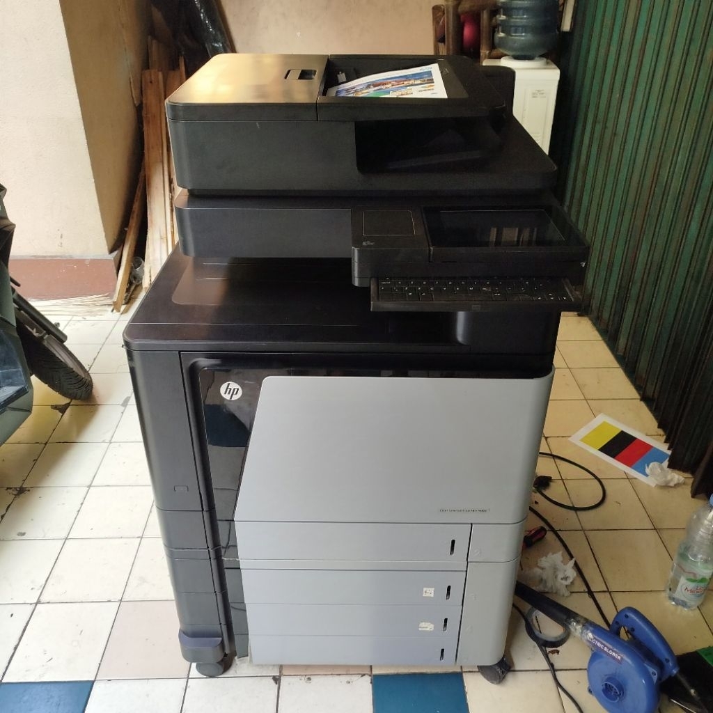 Jual Printer A3 HP Cokor LaserJet Flow M880 Multifungsi Print Scan Copy ...