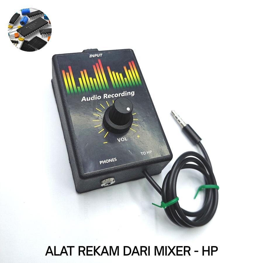 Jual alat rekam audio control dari mixer ke HP android suara jernih low ...
