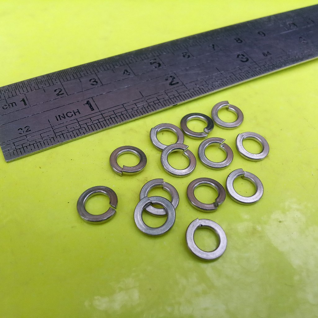 Jual RING PER M4 PUTIH (10PCS) / RING VER M4 GALVANIS / WAHSER M4 ...