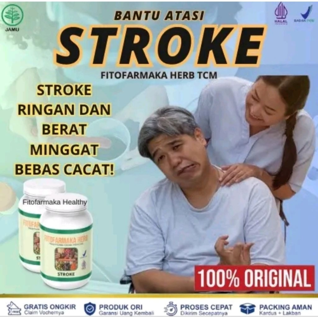 Jual TCM Stroke Ringan Stroke Berat Mengurangi Resiko Cacat Fitofarmaka ...