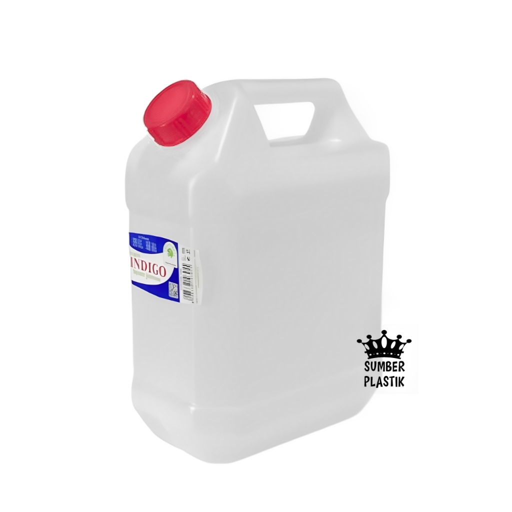 Jual Green Leaf 0305 Jerigen Air Segi 5 Liter Indigo Dirigen Plastik 5 ...