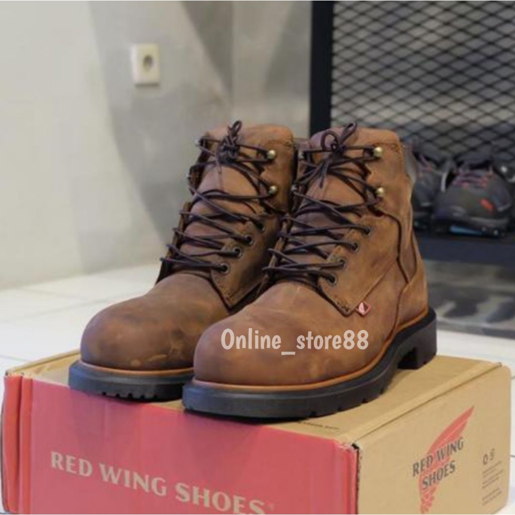 Jual Sepatu Safety Redwing 4216 Asli Original 100% Berkualitas - Sepatu Safety Redwing Premium ...