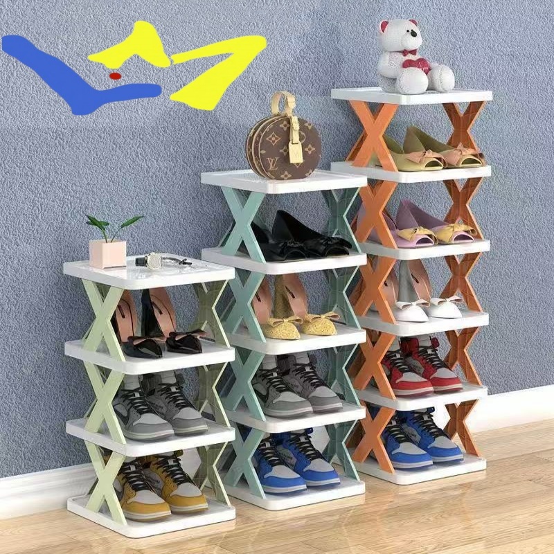 Jual Rak sepatu X tempat rak sepatu susun rak sendal tempat sendal rak ...