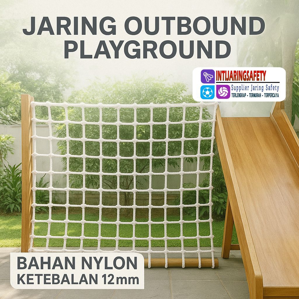 Jual Jaring Outbound Climbing | Jaring Panjat Playground Anak | Safety ...