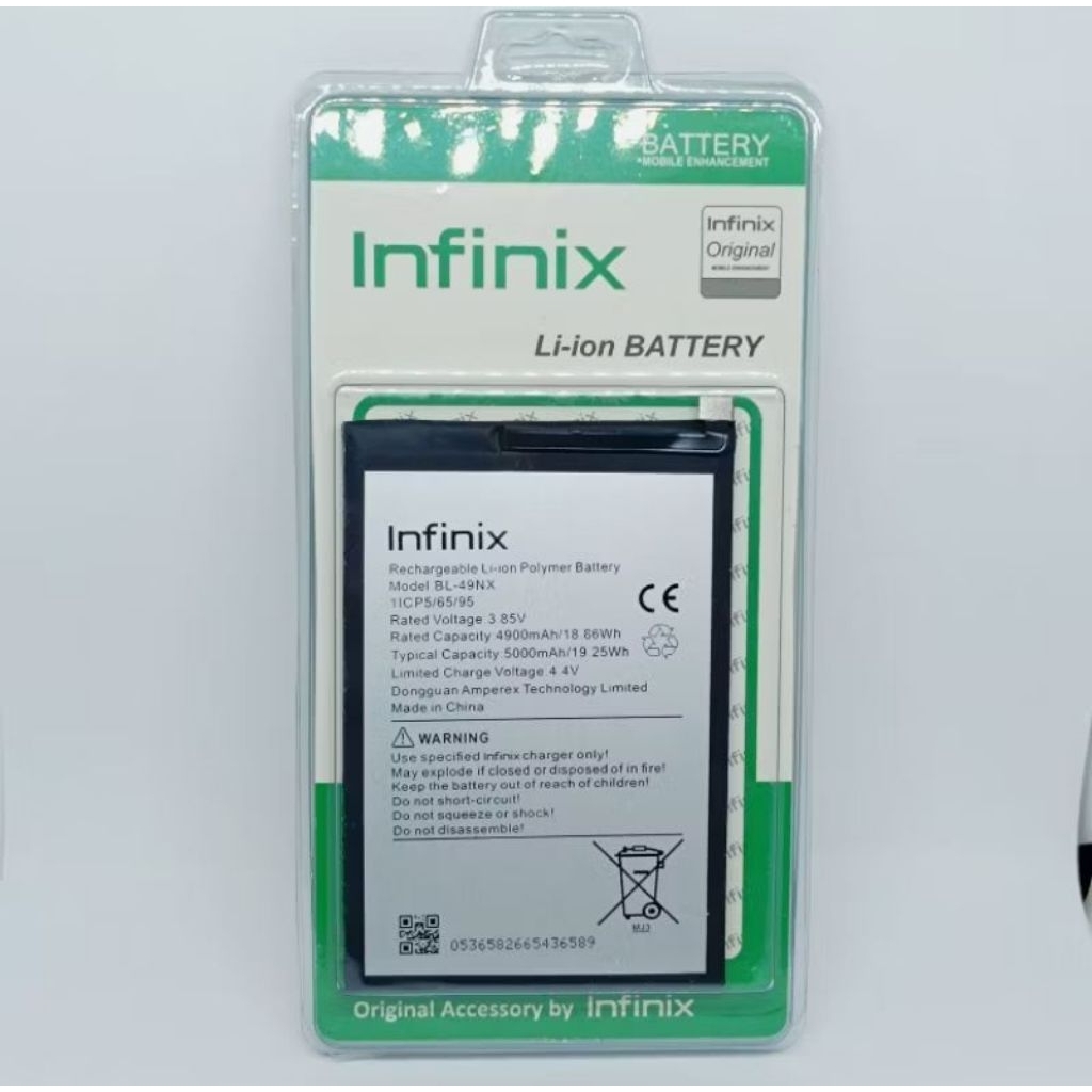 Jual Baterai Batre Battery Infinix SMART 7 X6515 ORIGINAL 100% Model ...