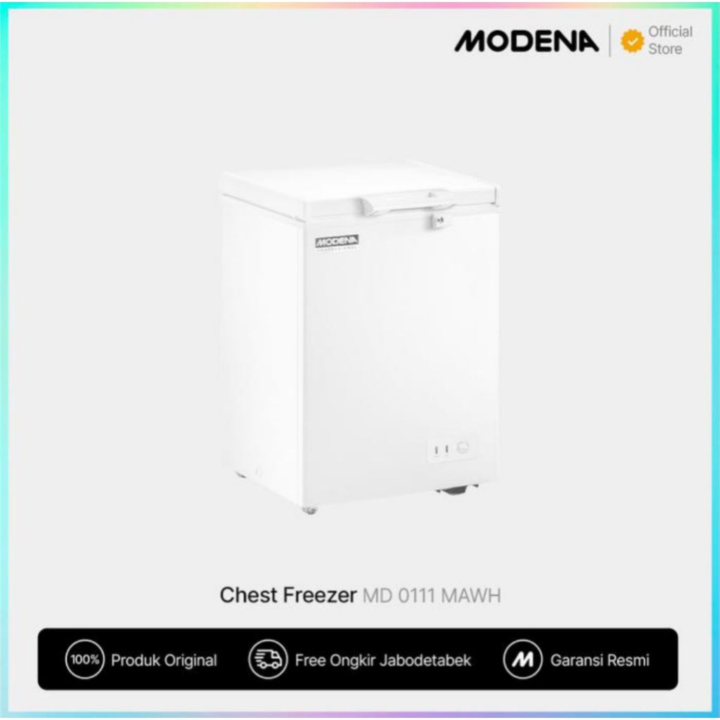 Jual BOX FREEZER MODENA 100 LITER BOX DOMO BY MODENA CHEST FREEZER 100 ...