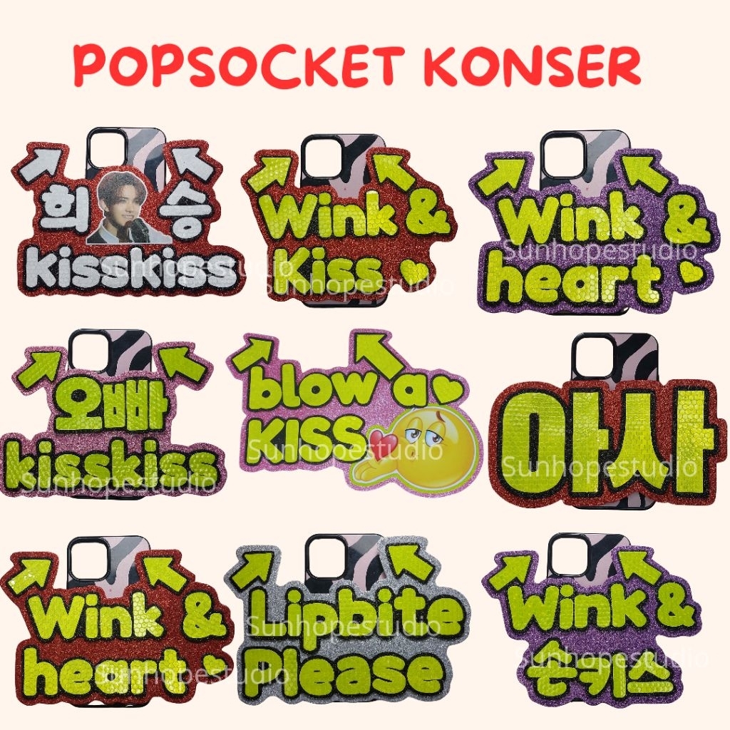 Jual [READY STOCK] Popsocket Griptok Fanboard Konser Reflector Kpop NCT ...