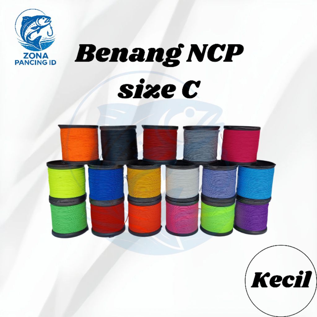 Jual Benang NCP Size C - Benang Wrapping Joran / Rod Building Kecil ...