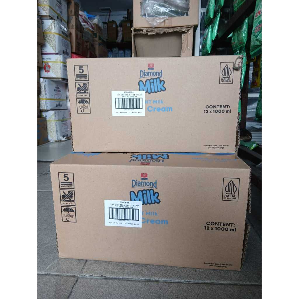Jual Susu Diamond UHT 12pcs/1 dus | Shopee Indonesia