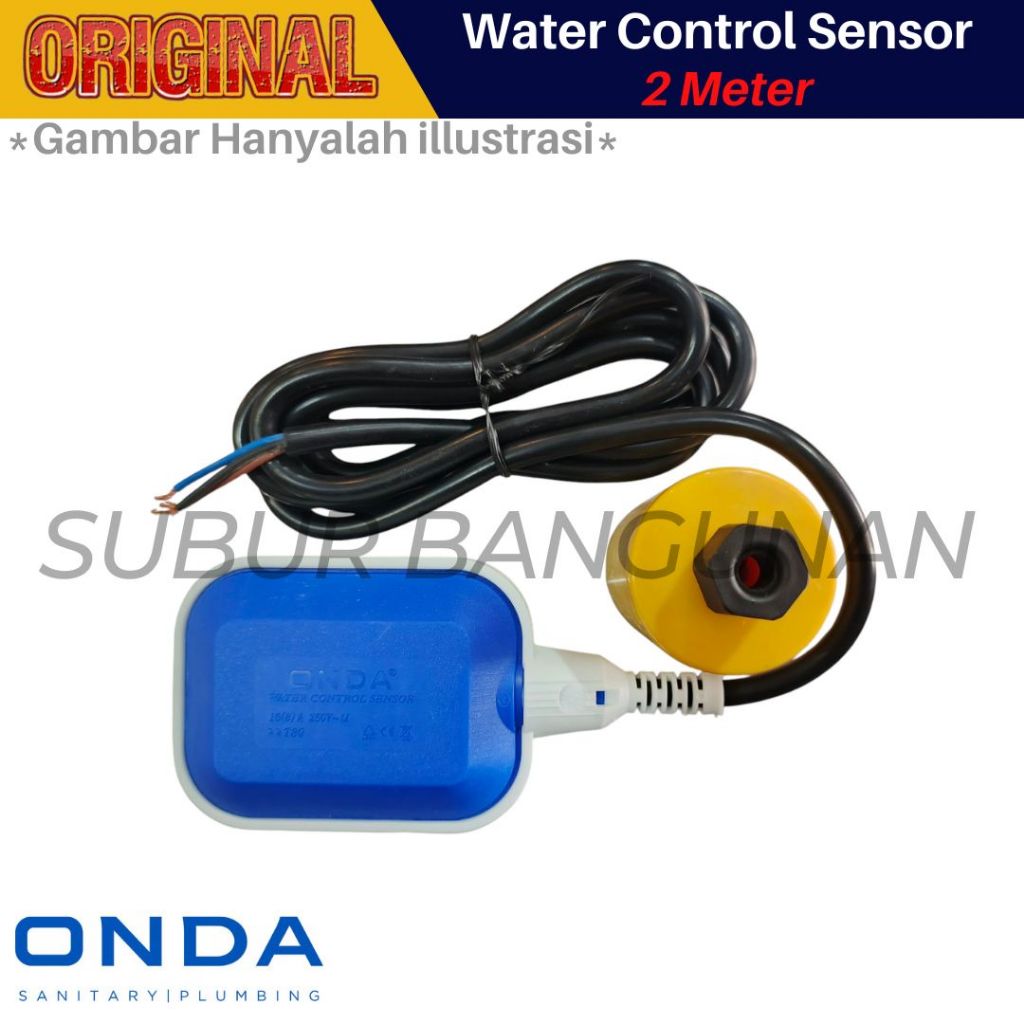Jual Pelampung SENSOR 2m Water Control Otomatis 2 Meter ONDA | Shopee ...