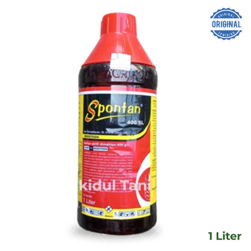 Jual INSEKTISIDA SPONTAN 400 SL 1 LITER pembasmi hama sundep penggerek ...