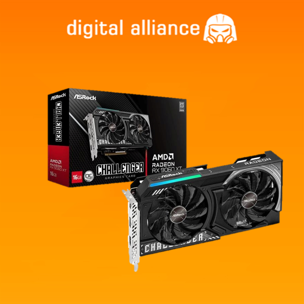 Jual ASROCK AMD RADEON RX 9060 XT CHALLENGER OC 16GB GDDR6 | Shopee Indonesia