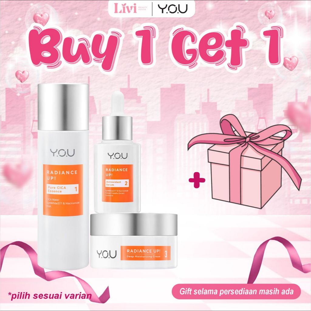 Jual LIVI - YOU Radiance Up! Series(CEK DESKRIPSI) | Pure Cica Essence ...