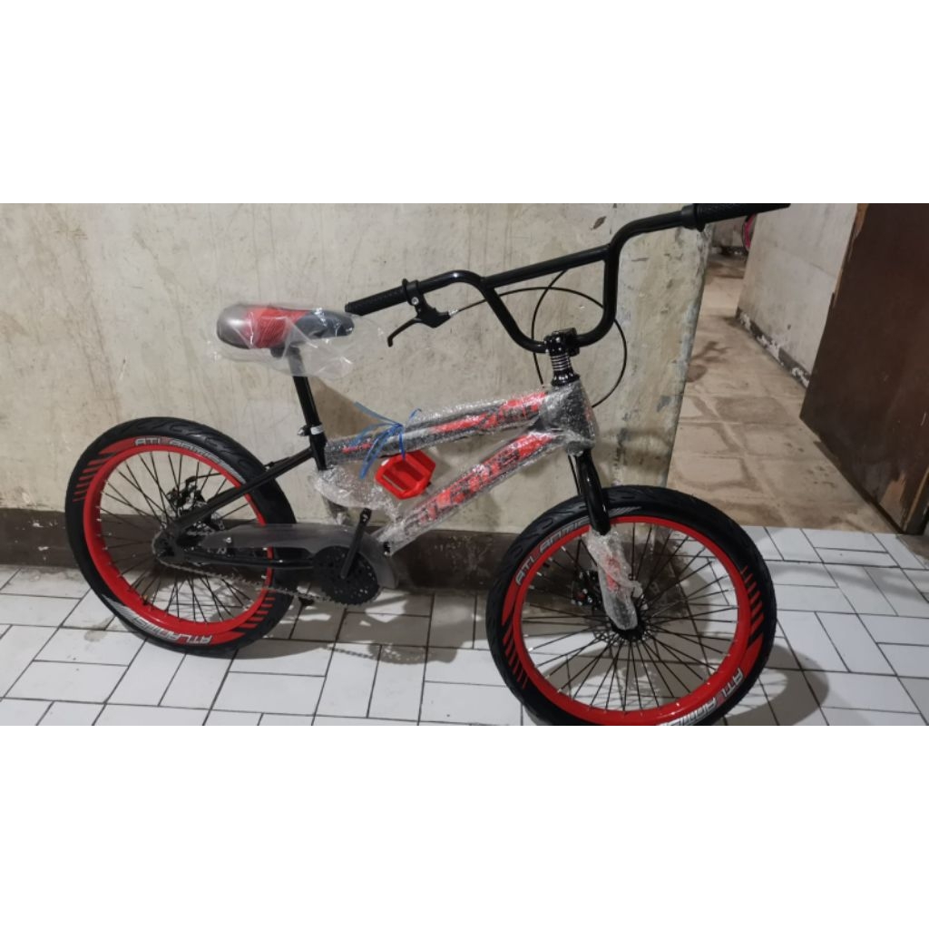 Jual SEPEDA BMX 20 ATLANTIS REM CAKRAM BAN BESAR RUJI WARNA | Shopee ...