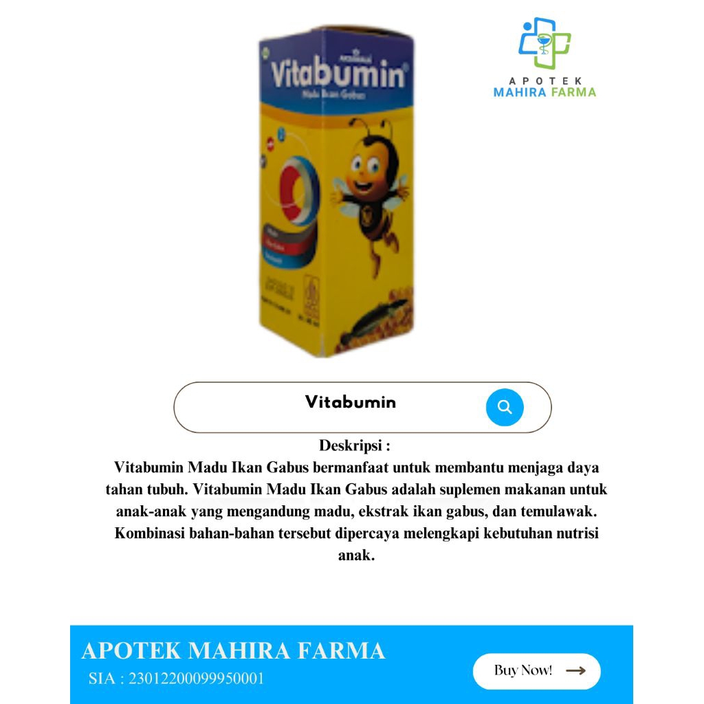 Jual Vitabumin 60 ml | Shopee Indonesia