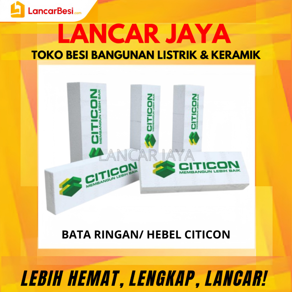 Jual Bata Ringan Citicon | Herbel Citicon Berkualitas Perkubik Hanya ...