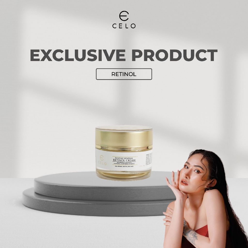 Jual CELO DOSTING RENEWAL RETINOL CREAM WAJAH | Shopee Indonesia
