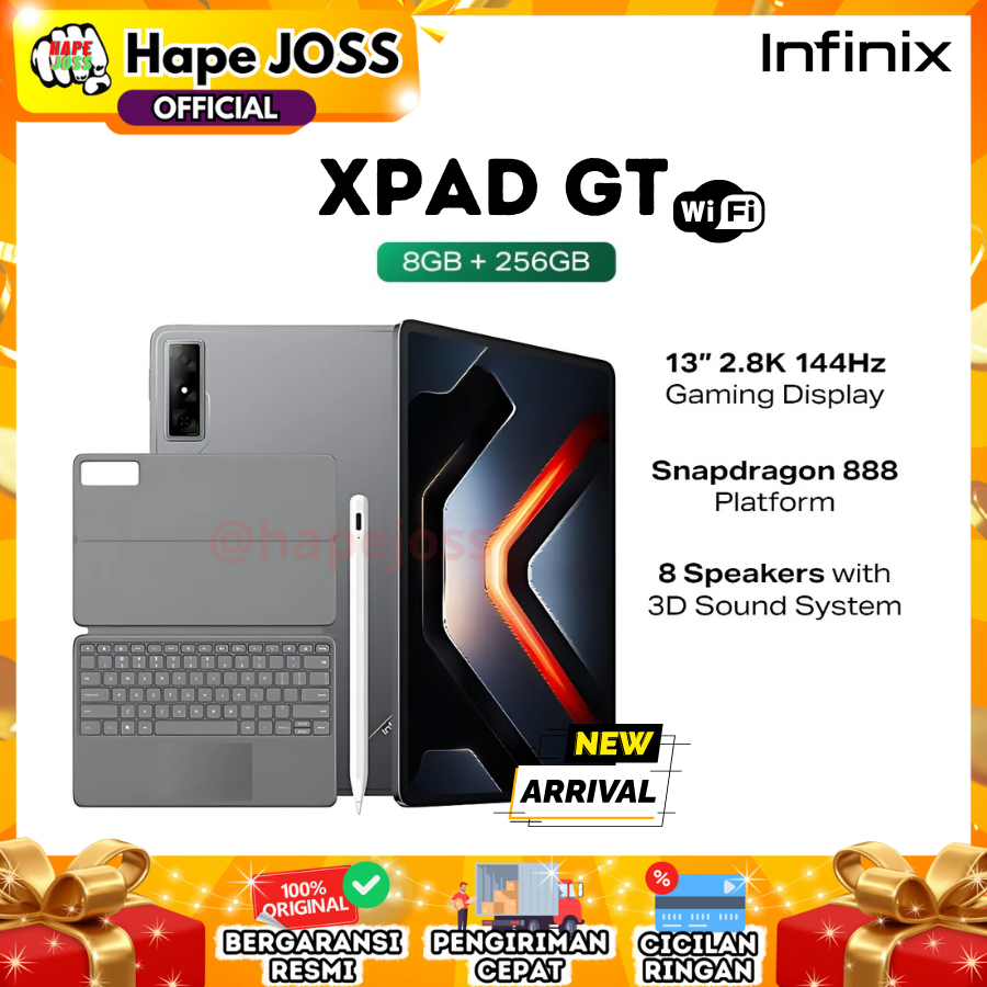 Jual Infinix XPad GT 8/256GB WIFI Only ( FREE Keyboard+pencil ) Resmi ...
