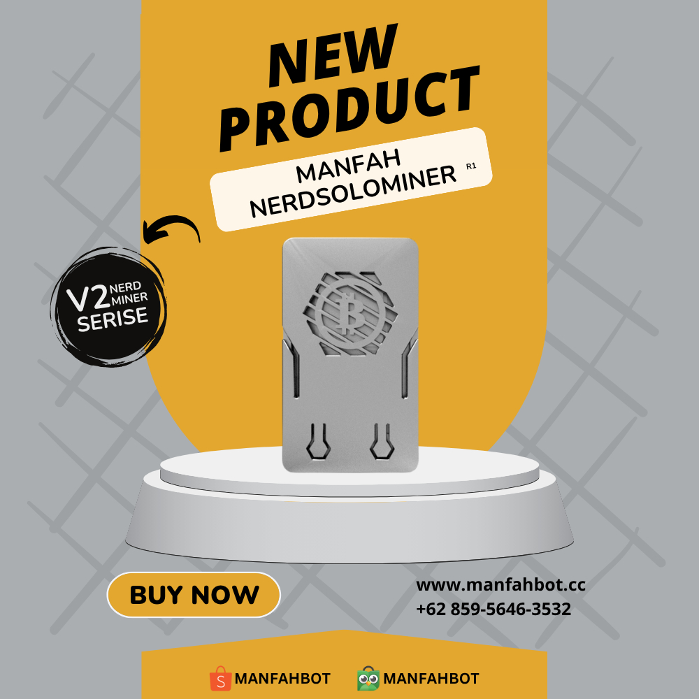 Jual NerdMiner – Alat Penambang Bitcoin Mini Berbasis WiFi (Solo Miner) | Shopee Indonesia