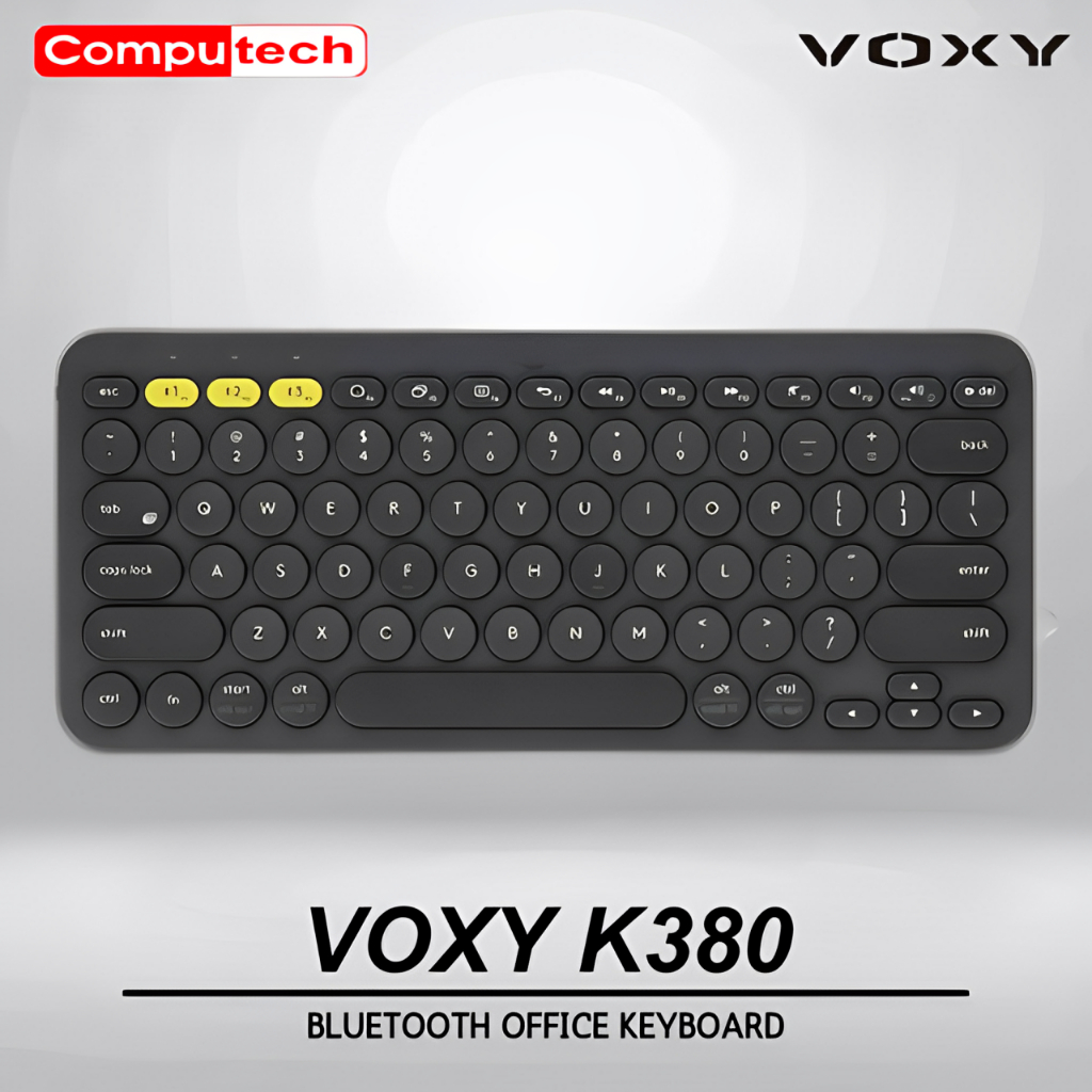 Jual VOXY K380 Bluetooth Office Keyboard Ultra Thin - Keyboard Kantor ...
