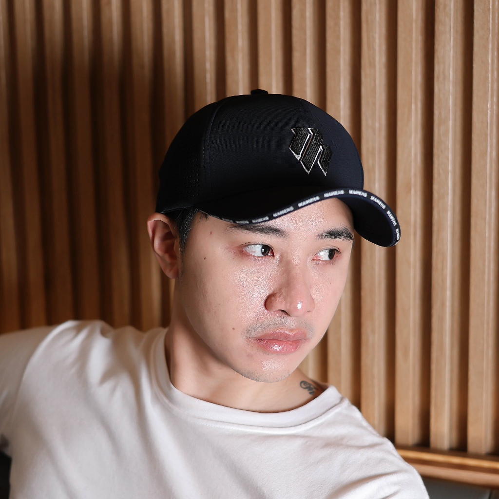 Jual Movment Topi Polo Pria Alpha Black | Shopee Indonesia