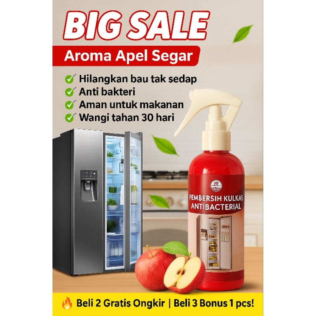 Jual Pembersih Kulkas AMD Cleaner Atau Kompor Atau Mejikom Netto 250 Ml ...