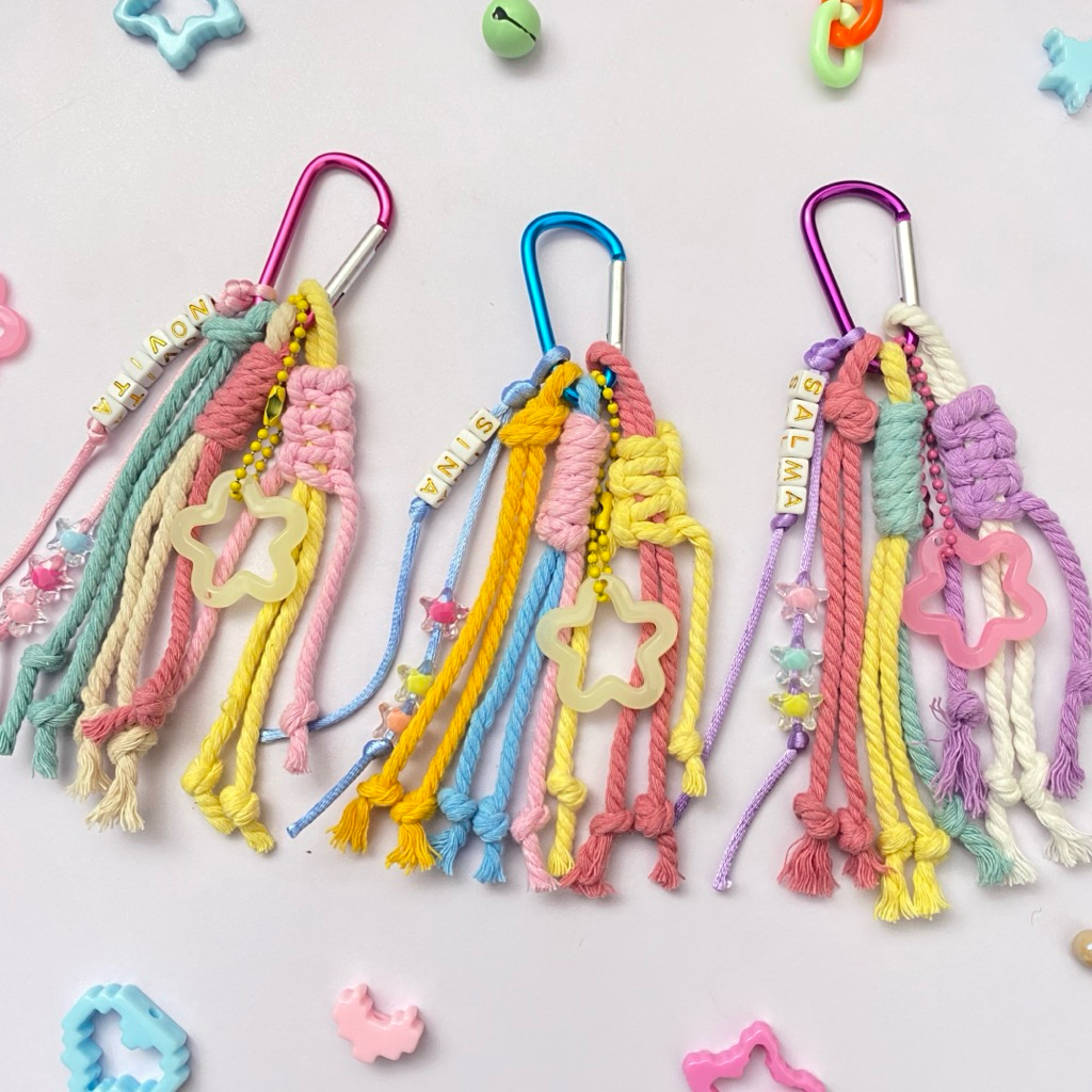 Jual JOURNALEYN BAG CHARM CUSTOM NAMA KEYCHAIN TAS | Shopee Indonesia