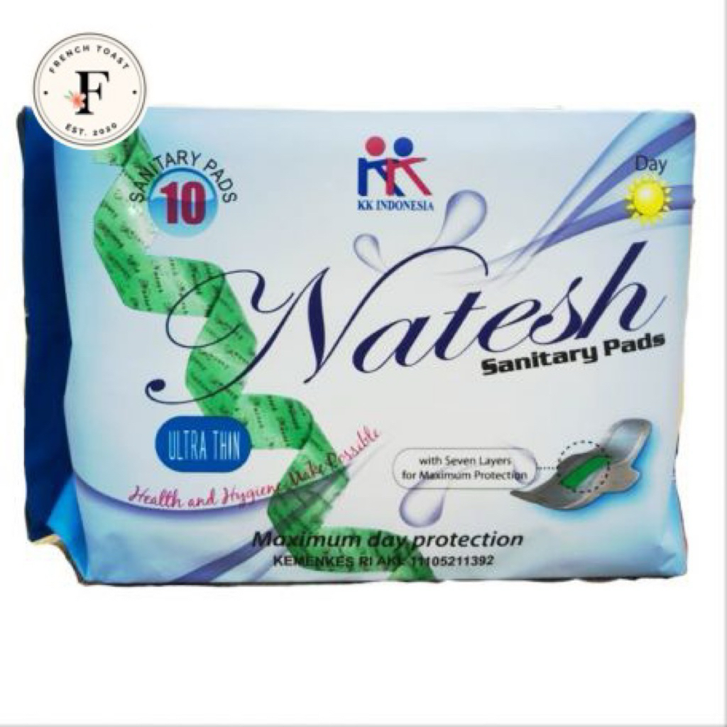 Jual Natesh Ultra Thin Maximum Day Protection Sanitary Pads Softex ...