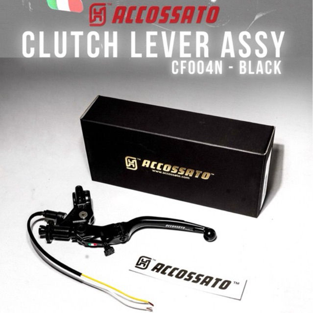 Jual ACCOSSATO HANDLE KOPLING LEVER ASSY CLUTCH CF004N CF009N 24 MM ...