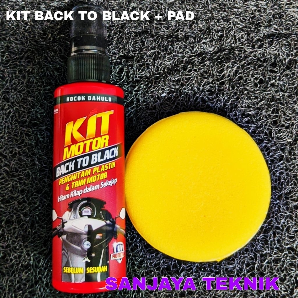 Jual KIT Back to Black Penghitam Body Kasar Motor Kusam Restorasi Warna ...