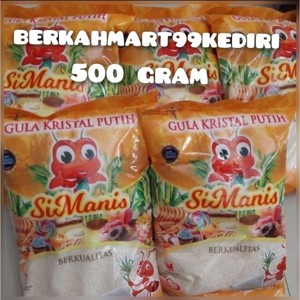 Jual Gula pasir si manis kemasan 500gr(bahan parcel) | Shopee Indonesia