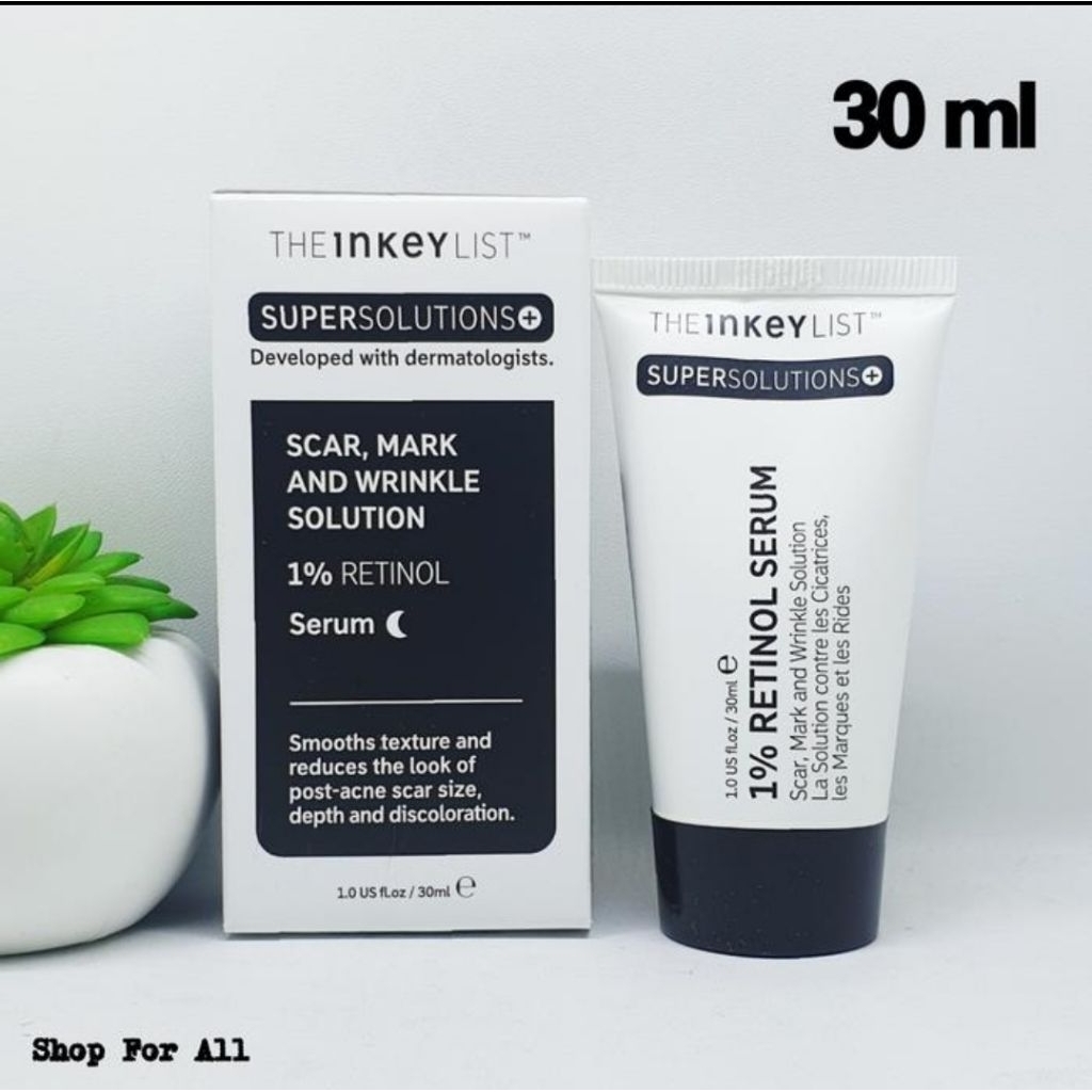 Jual THE INKEY LIST Scar, Mark and Wrinkle 1% Retinol Serum Super ...
