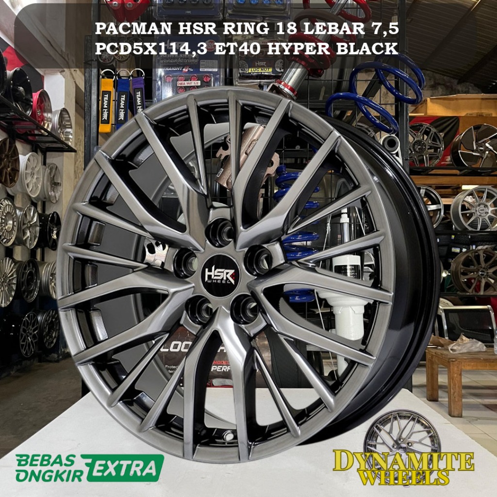 Jual velg innova ring 18 lebar 7,5 hsr packman untuk terios xpander hrv ...