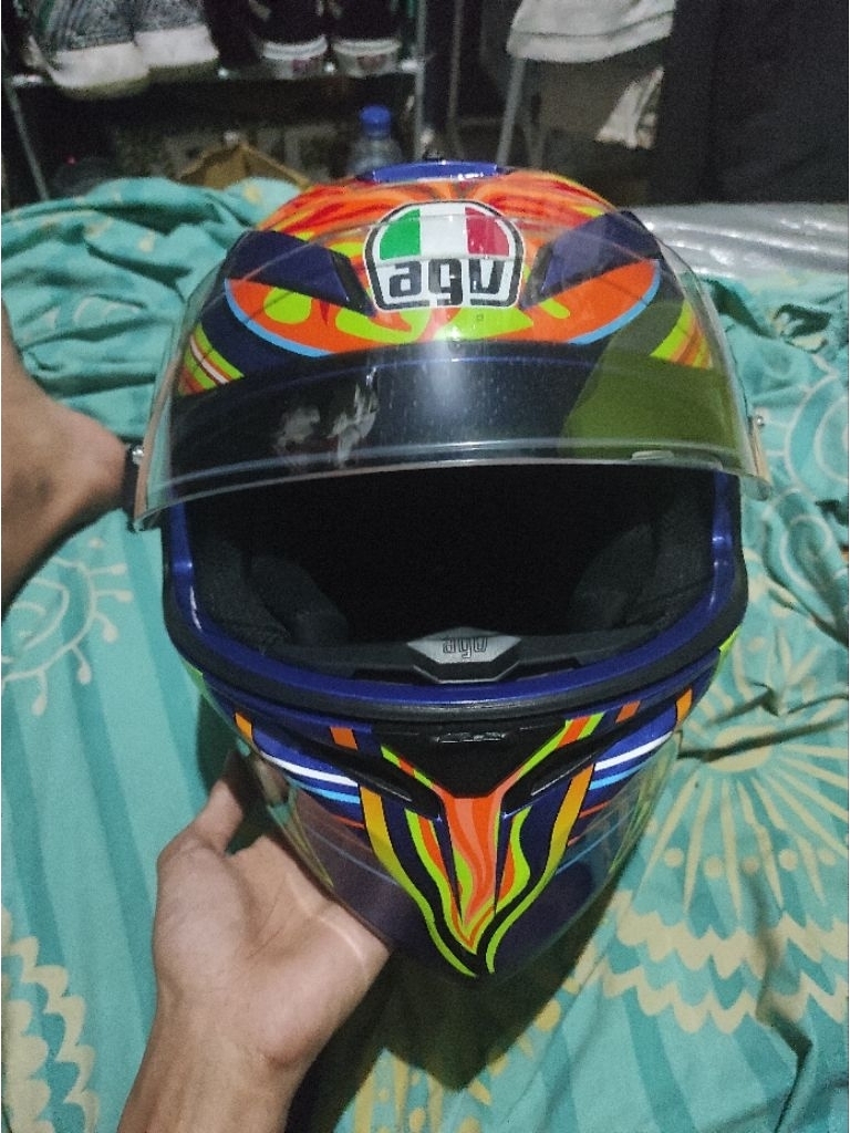 Jual AGV K3SV ORIGINAL ( CONTINENTAL ) | Shopee Indonesia