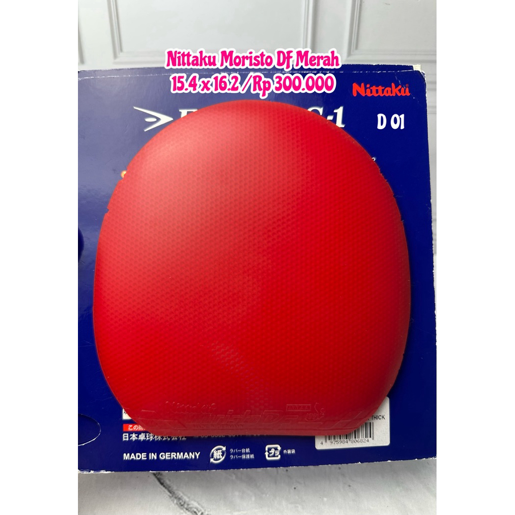 Jual PROMO SECOND BET BAT BAD TENIS MEJA PINGPONG NITTAKU MORISTO DF ...