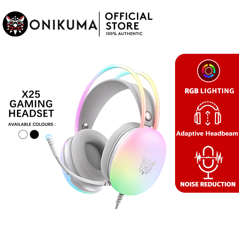 Jual ONIKUMA X25 Headphone Gaming Headset Gaming Original | Shopee ...
