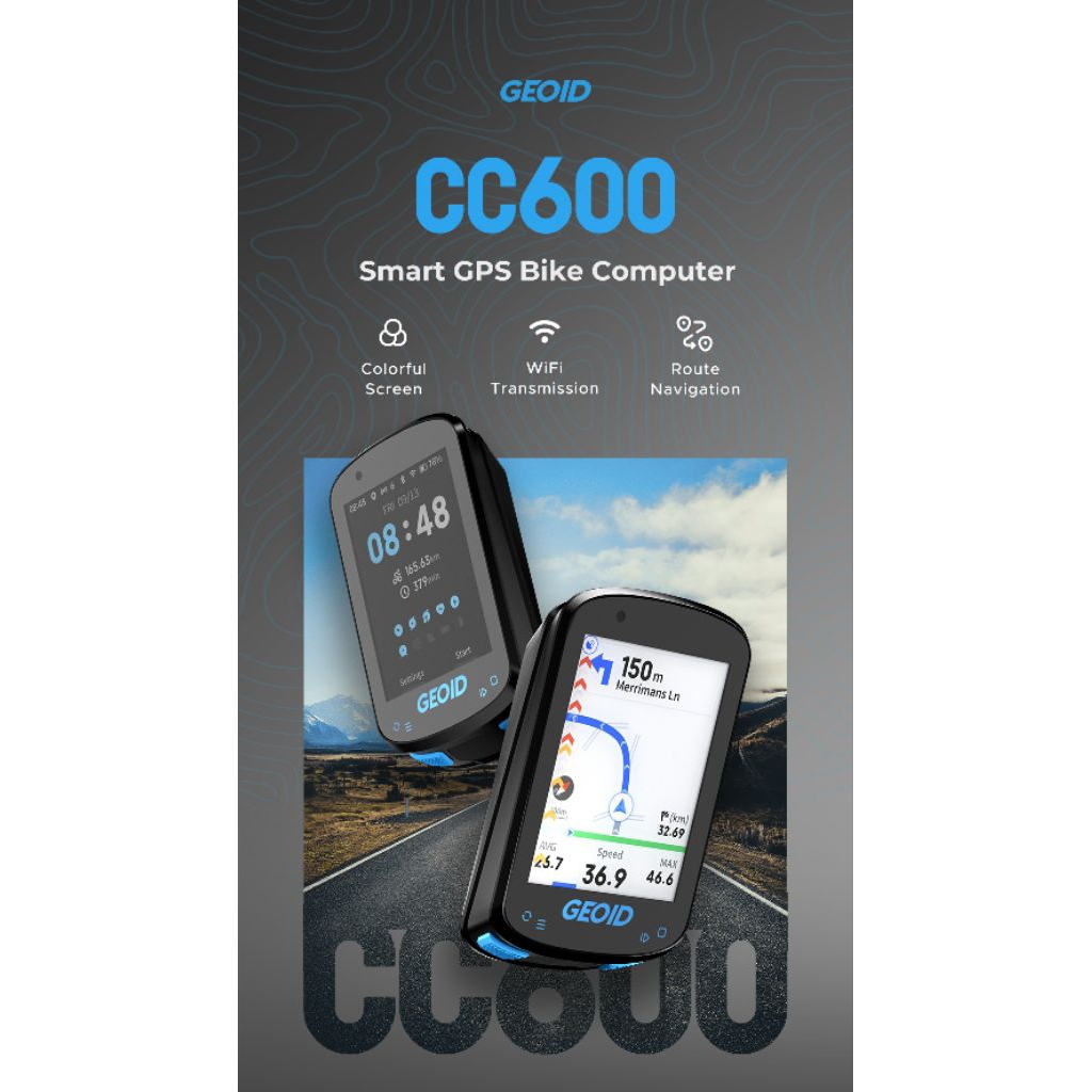 Jual GEOID CC600 bike cyclocomputer Speedometer GPS | Shopee Indonesia