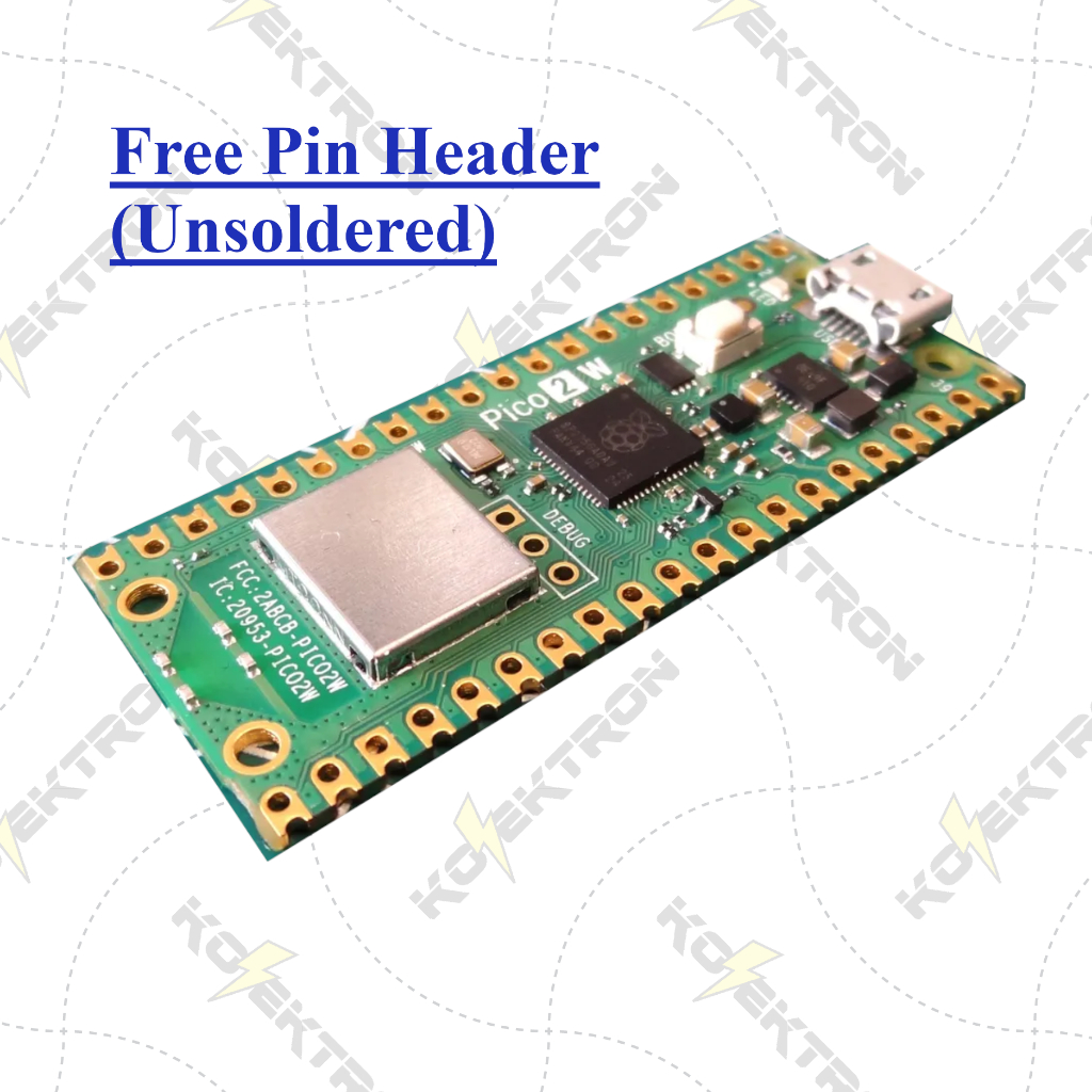 Jual Raspberry Pi Pico 2W Wireless Bluetooth Onboard Raspi 2 W | Shopee Indonesia