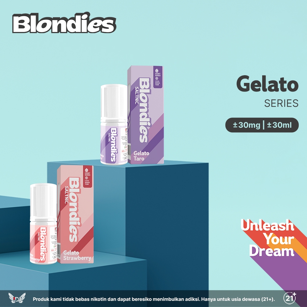 Jual [ Liquid Salt ] Blondies Frost Saltnic 30mg 30ml| Gelato ...