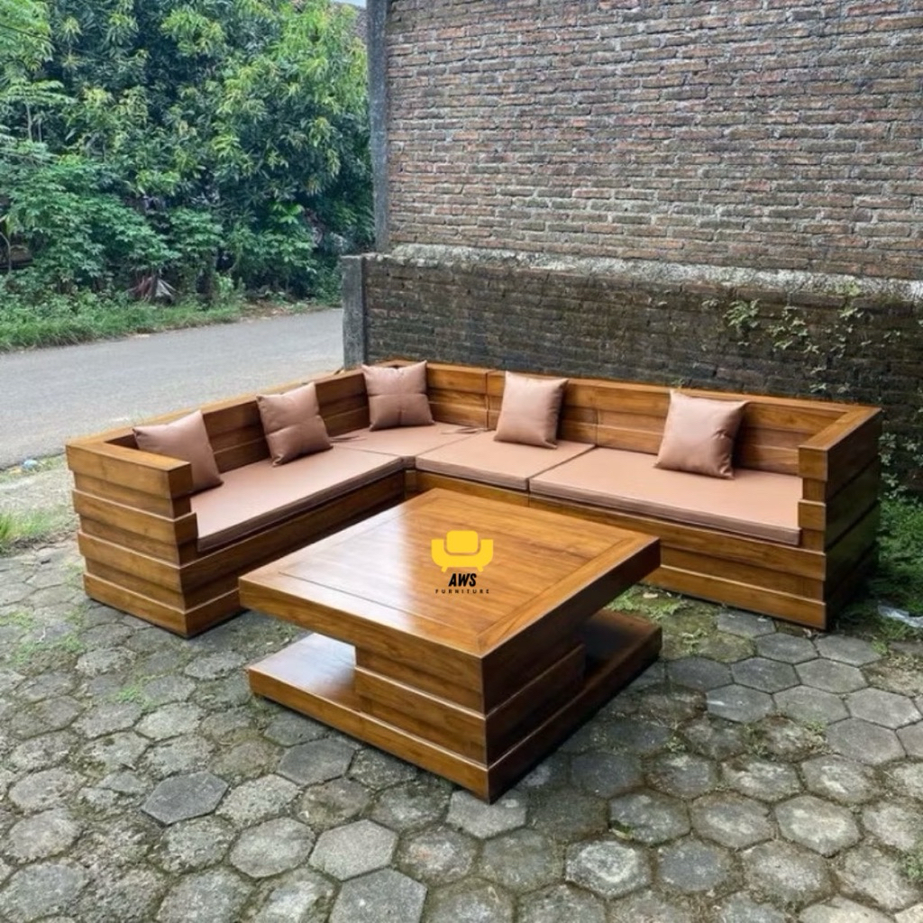 Jual sofa sudut box kayu jati set sofa sudut minimalis sofa sudut model ...