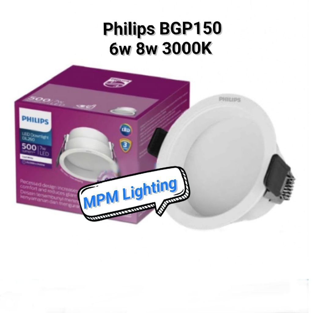Jual PHILIPS DL260 Downlight LED 7w 11w 6500K Inbow/ LED Panel Plafon ...