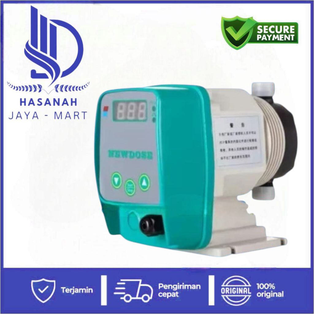 Jual Dosing Pump 30 LPH 3 Bar Digital NEWDOSE Dossing Pump | Shopee ...