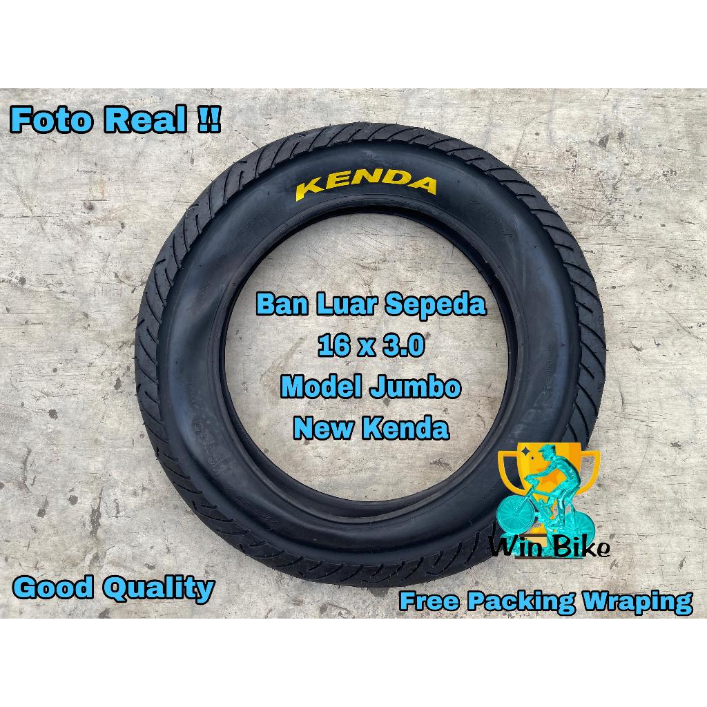 Jual Ban Luar Sepeda 16 x 3.0 Kenda Ban Jumbo Ban Sepeda New Original Free Packing Wrapping ...