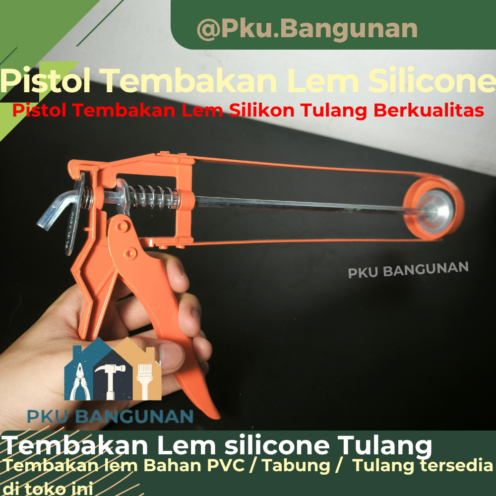 Jual Tembakan Lem Silicone / Alat Tembakan lem Botol Sealant / Pistol ...