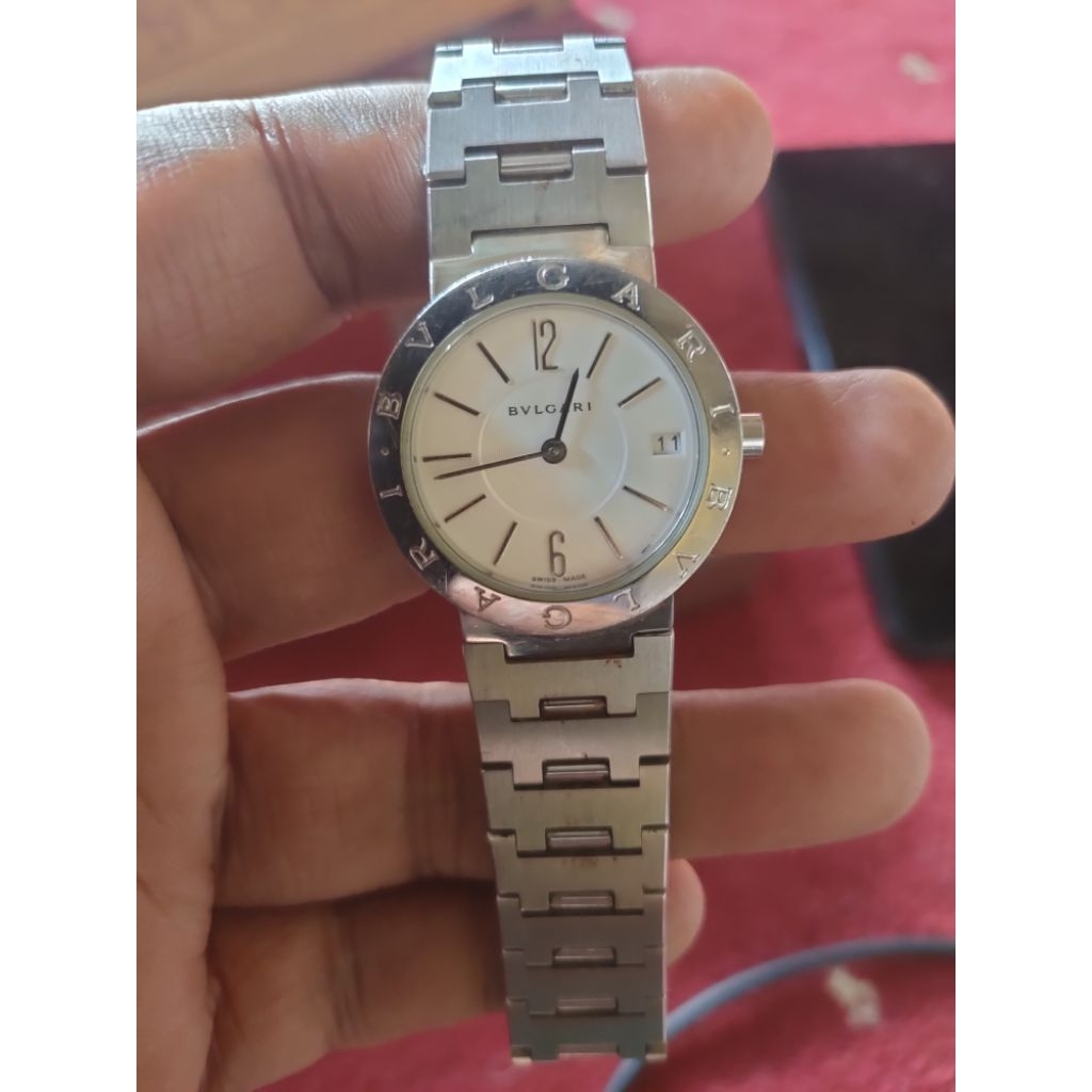 Jual Jam tangan vintage ladies b*lgary mulus akurat antik clasic ...