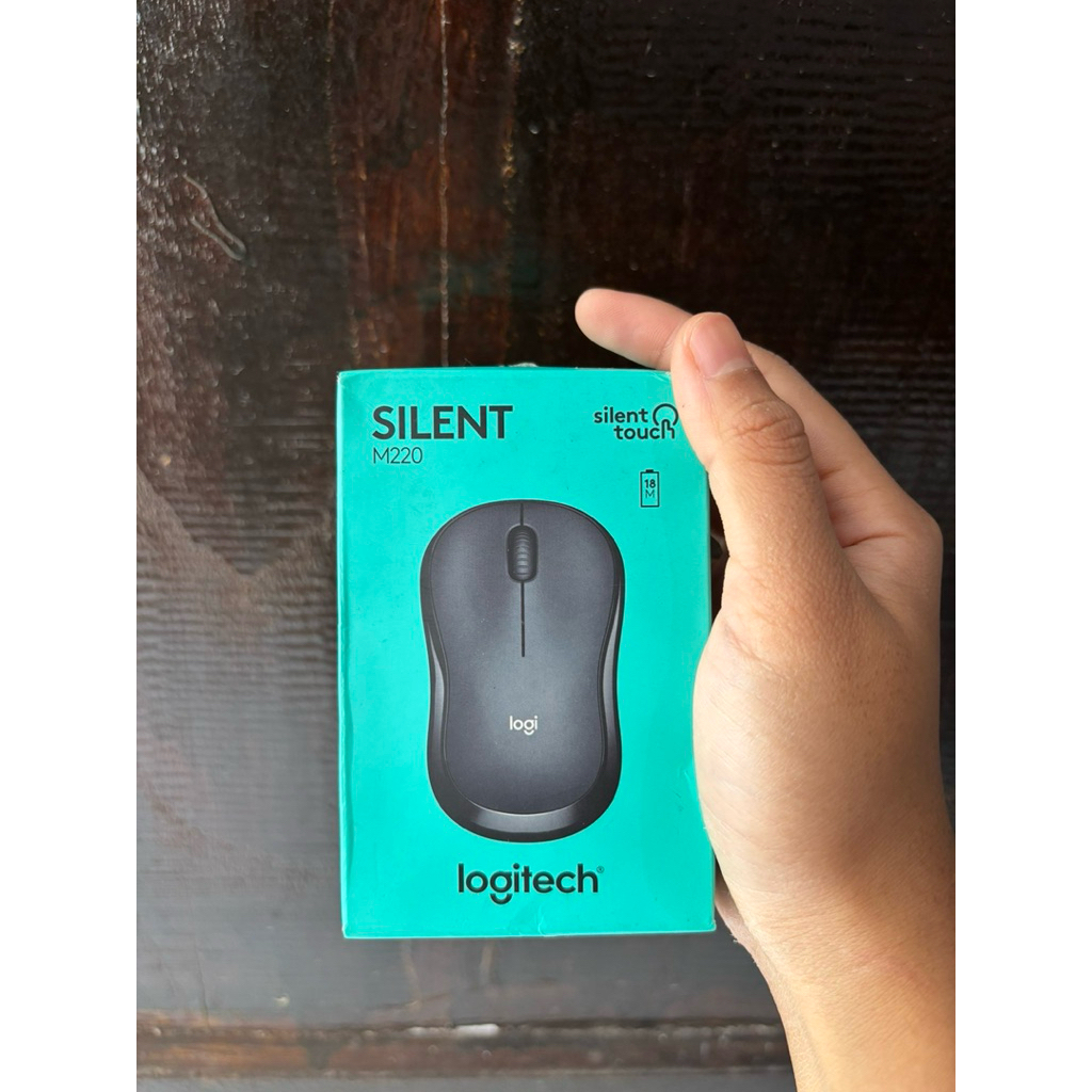 Jual logitech M220 mouse wireless silent click | Shopee Indonesia
