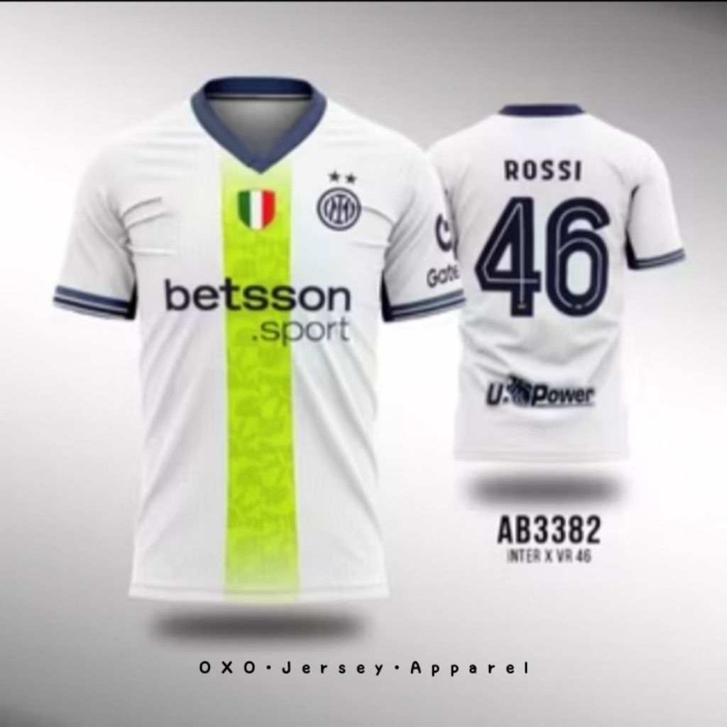 Jual JERSEY INTER MILAN X VALENTINO ROSSI VR46 SPESIAL EDITION | Shopee ...