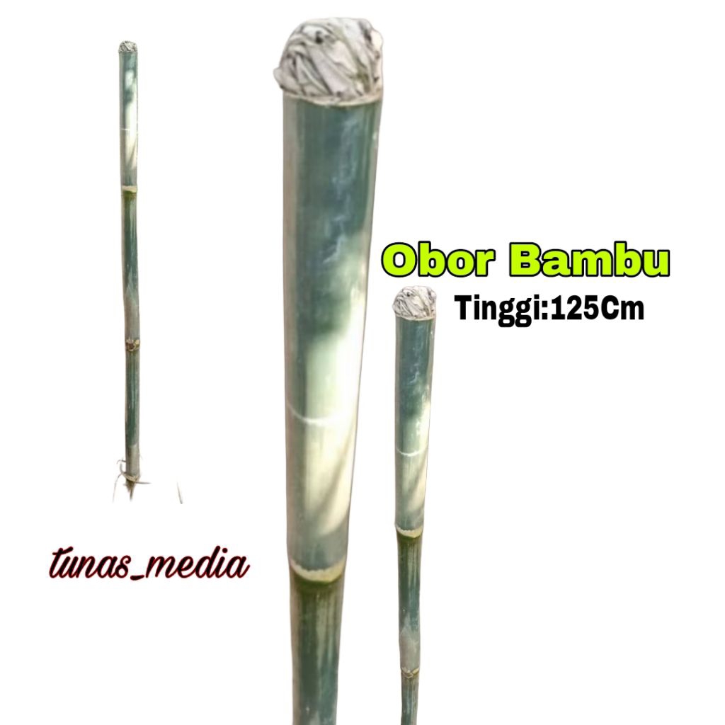Jual Bambu Obor - Obor Bambu Tinggi 125Cm | Shopee Indonesia
