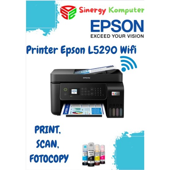 Jual Epson EcoTank L5290 A4 Wi-Fi with ADF (Print, Scan, Fotocopy ...