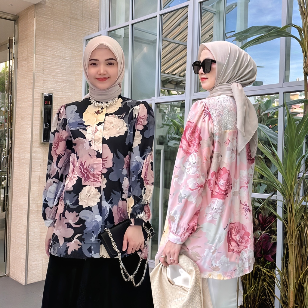 Jual FANMU Blouse Wanita/Baju Atasan Wanita Terbaru | Shopee Indonesia